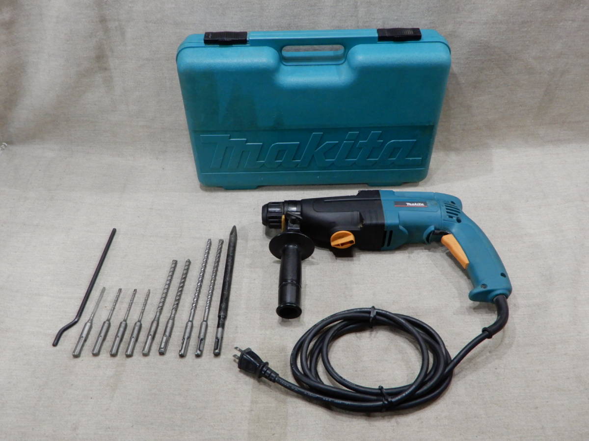 makita マキタ 24mm ハンマドリル HR2410 付属品付き(本体)｜売買されたオークション情報、yahooの商品情報をアーカイブ ...