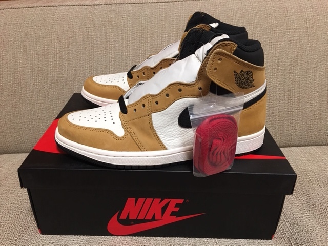国内正規品 Nike Air Jordan 1 Retro High Rookie Of The Year 25.5cm US7.5 ナイキ ...