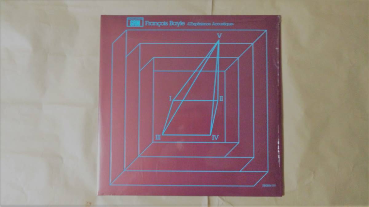 3LP FRANCOIS BAYLE/L'Experience Acoustique RECOLLECTION GRM 電子音楽(現代音楽 ...