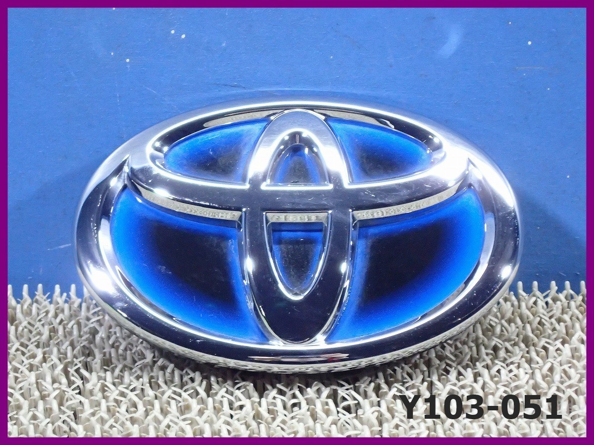 ZVW30 後期 プリウス 純正 フロントバンパー エンブレム 75310-47010 75310-47030 75311-47011 トヨタ ...