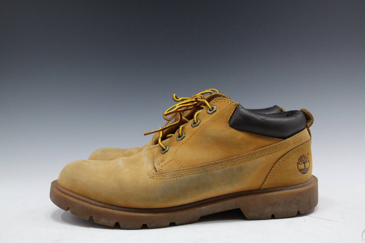 1円 ティンバーランド/Timberland本物 ショートブーツ/BASIC OX/39581/レザー/ベージュ/表記25.5cm X664②M(7.5インチ)｜売買されたオークション情報 ...