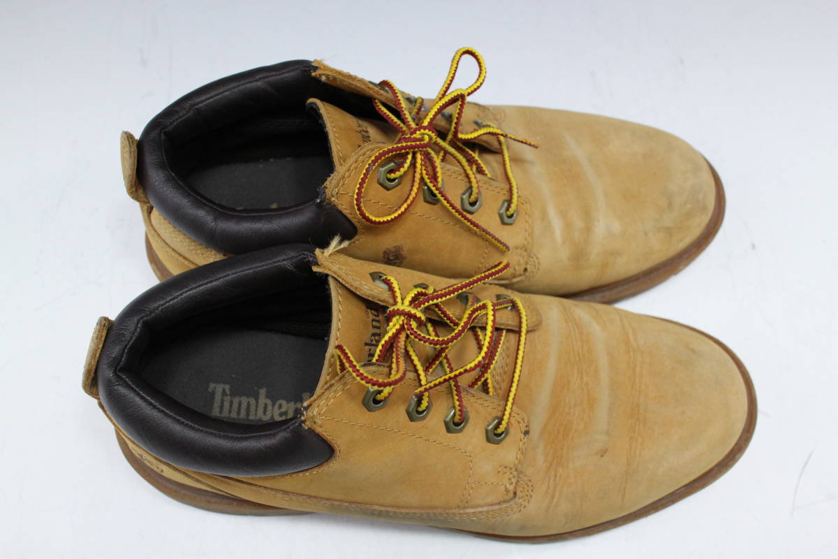 1円 ティンバーランド/Timberland本物 ショートブーツ/BASIC OX/39581/レザー/ベージュ/表記25.5cm X664②M(7.5インチ)｜売買されたオークション情報 ...