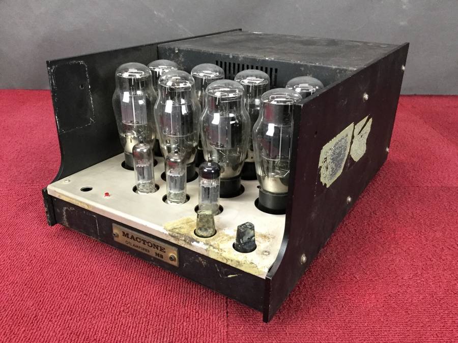 MACTONE M8 管球式OTLモノラルアンプ ジャンク品(本体)｜売買されたオークション情報、yahooの商品情報をアーカイブ公開 - オークファン（aucfan.com）