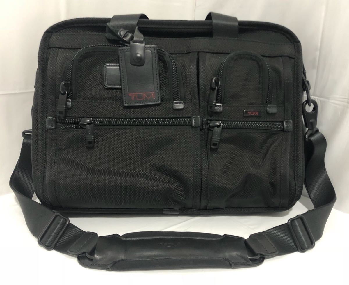 TUMI トゥミ コンパクトラージスクリーン コンピュター ブリーフケース 2way ビジネスバッグ ブラック 黒 メンズ(ブリーフケース、書類かばん)｜売買されたオークション情報、yahoo ...