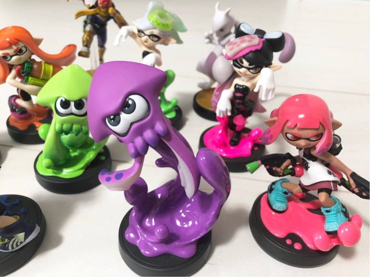 アミーボ大量セット スマブラsp スプラトゥーン 2 amiibo ミューツー ポケモン アオリ ホタル ガール ボーイ イカ スイッチ Switch(ニンテンドースイッチアクセサリー)｜売買 ...
