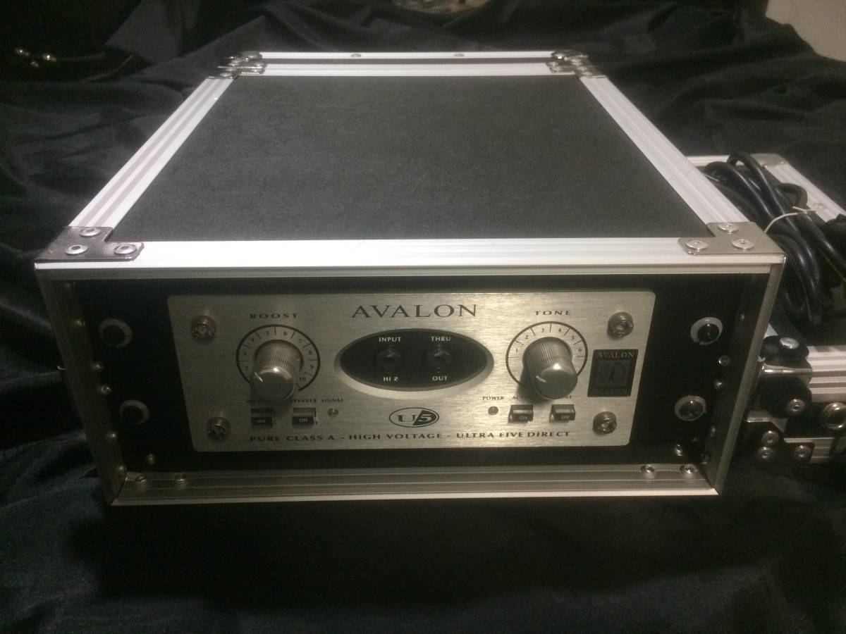 AVALON DESIGN U5 ハードケース付き 良品(DI（ダイレクトボックス）)｜売買されたオークション情報、yahooの商品情報をアーカイブ公開 - オークファン（aucfan.com）