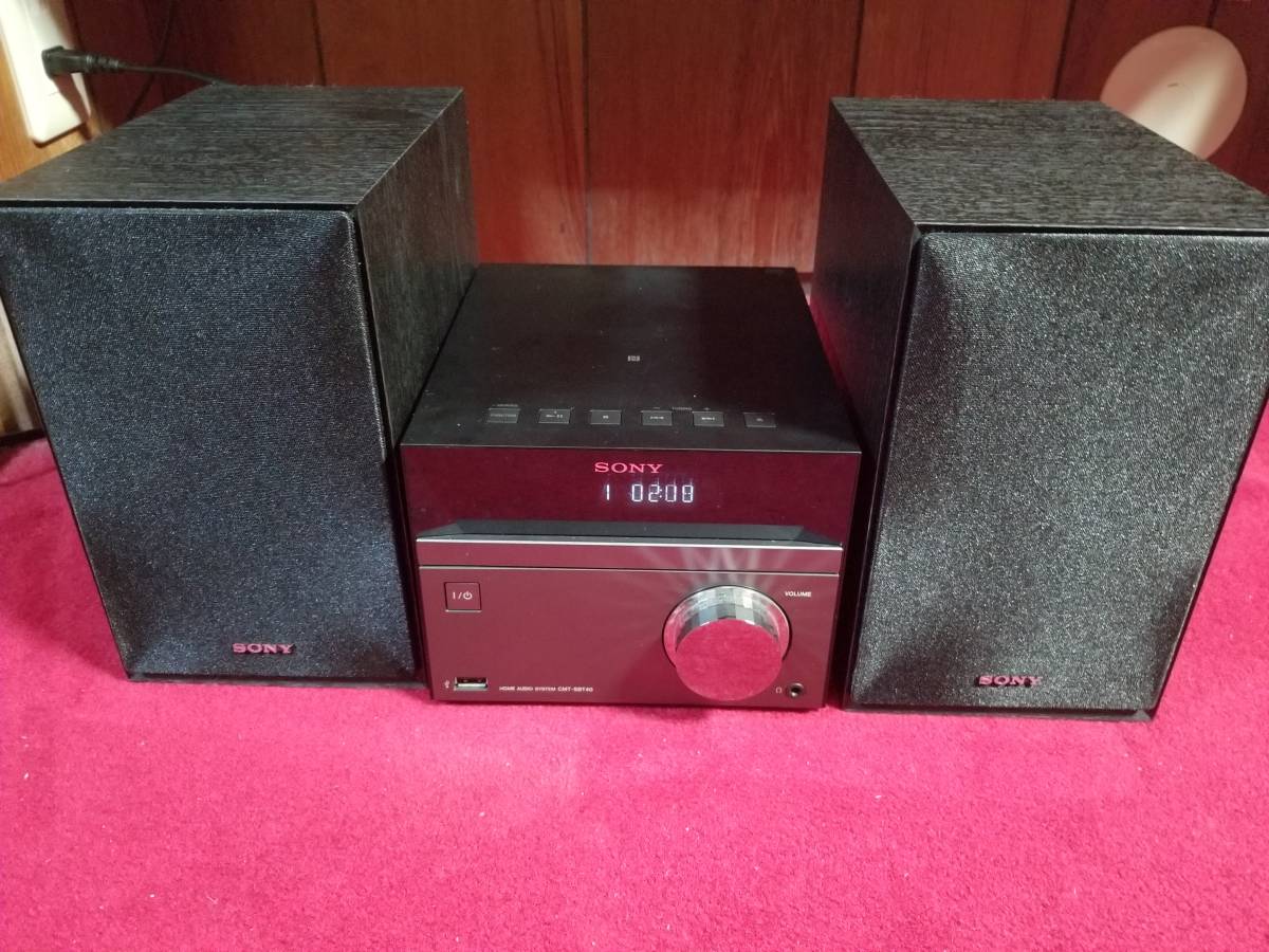 SONY マルチコネクトミニコンポ CMT-SBT40 Bluetooth/FM/AM/USB/CD 14年製(システムコンポ)｜売買された ...