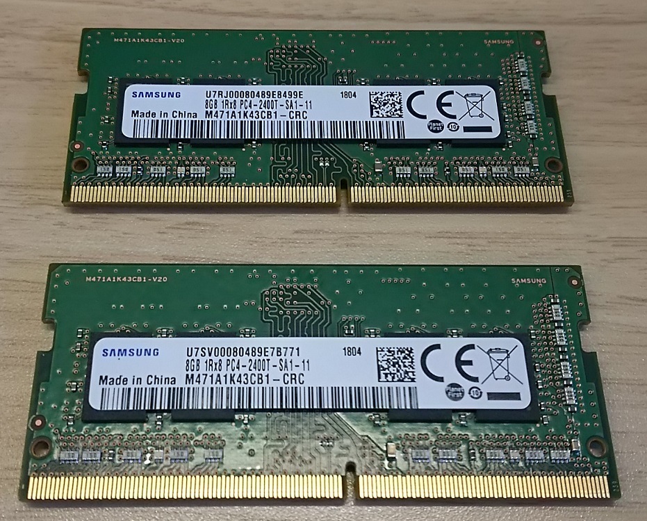 SAMSUNG DDR4 PC4-2400 8GB(その他)｜売買されたオークション情報、yahooの商品情報をアーカイブ公開 - オークファン（aucfan.com）