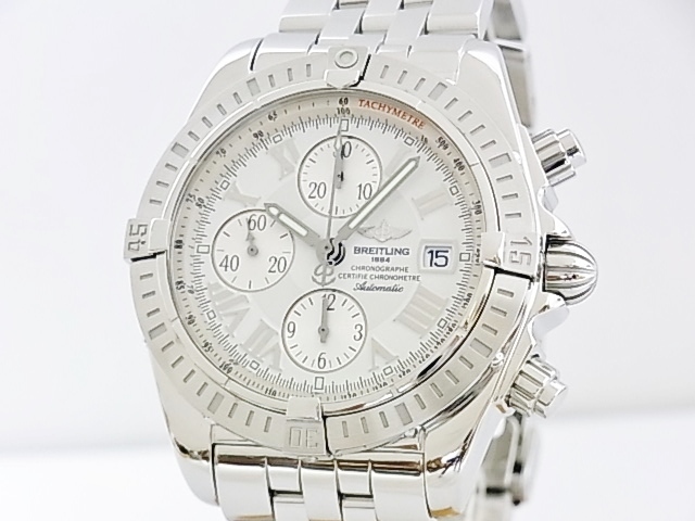j004 BREITLING ブライトリング クロノマット エボリューション A13356(クロノマット・エボリューション)｜売買された ...