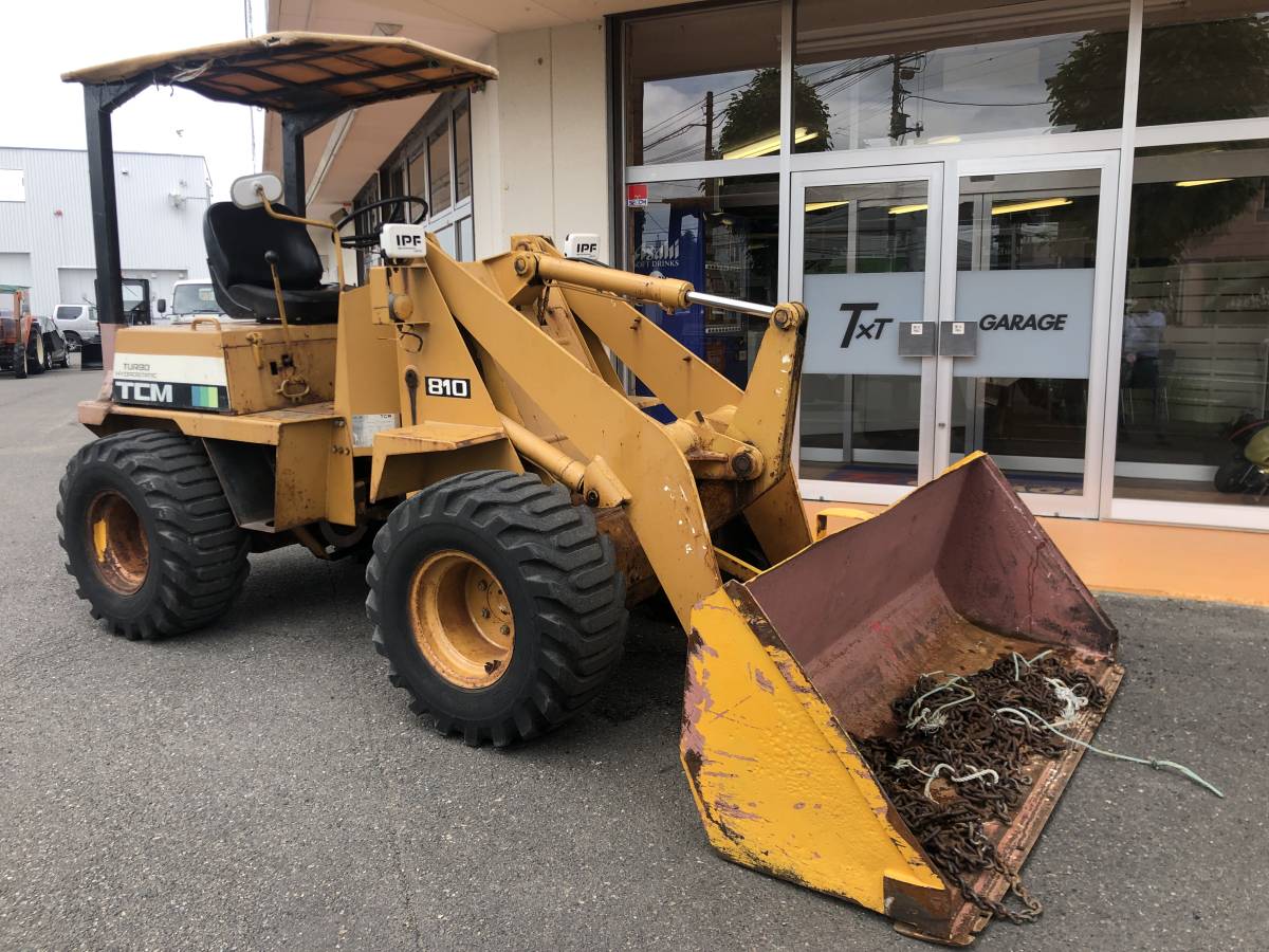 北海道 帯広発 TCM ホイルローダー 810 1000円スタート(建設機械、重機)｜売買されたオークション情報、yahooの商品情報を ...