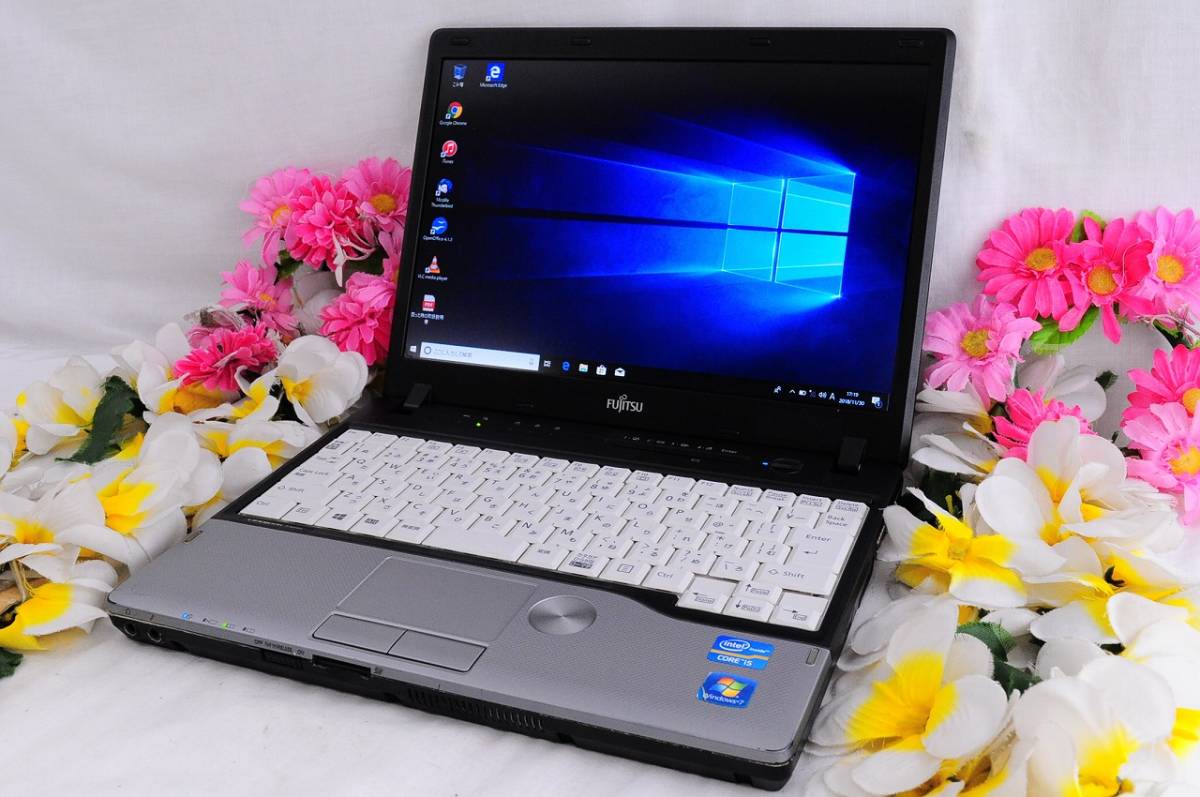 良品 富士通 LIFEBOOK P772/G 最新Win10 高性能i5 3340M 大容量320GB 小型 軽量 無線 Wi-Fi ...