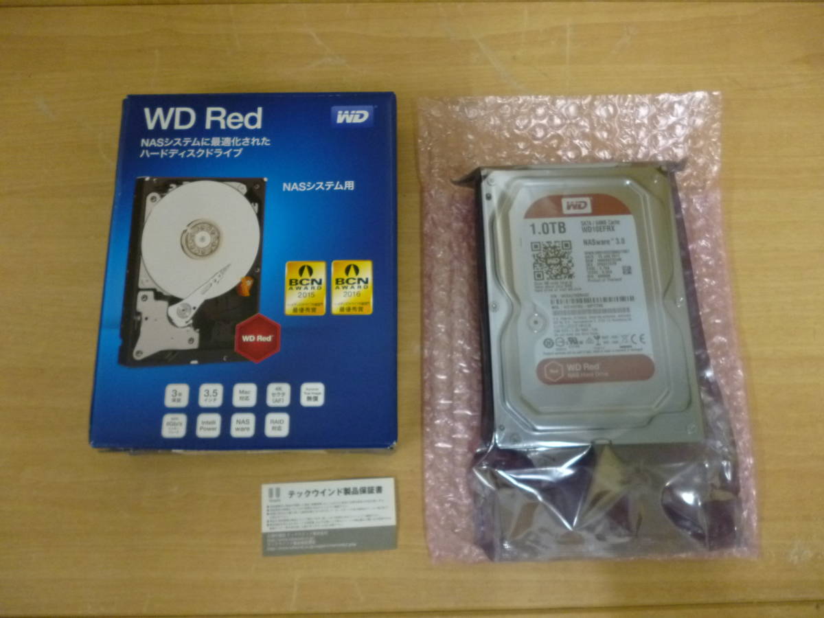 品 WD Red NASシステム用 HDD 内蔵ハードディスク ドライブ 1.0TB WD10EFRX(1TB～)｜売買されたオークション情報 ...