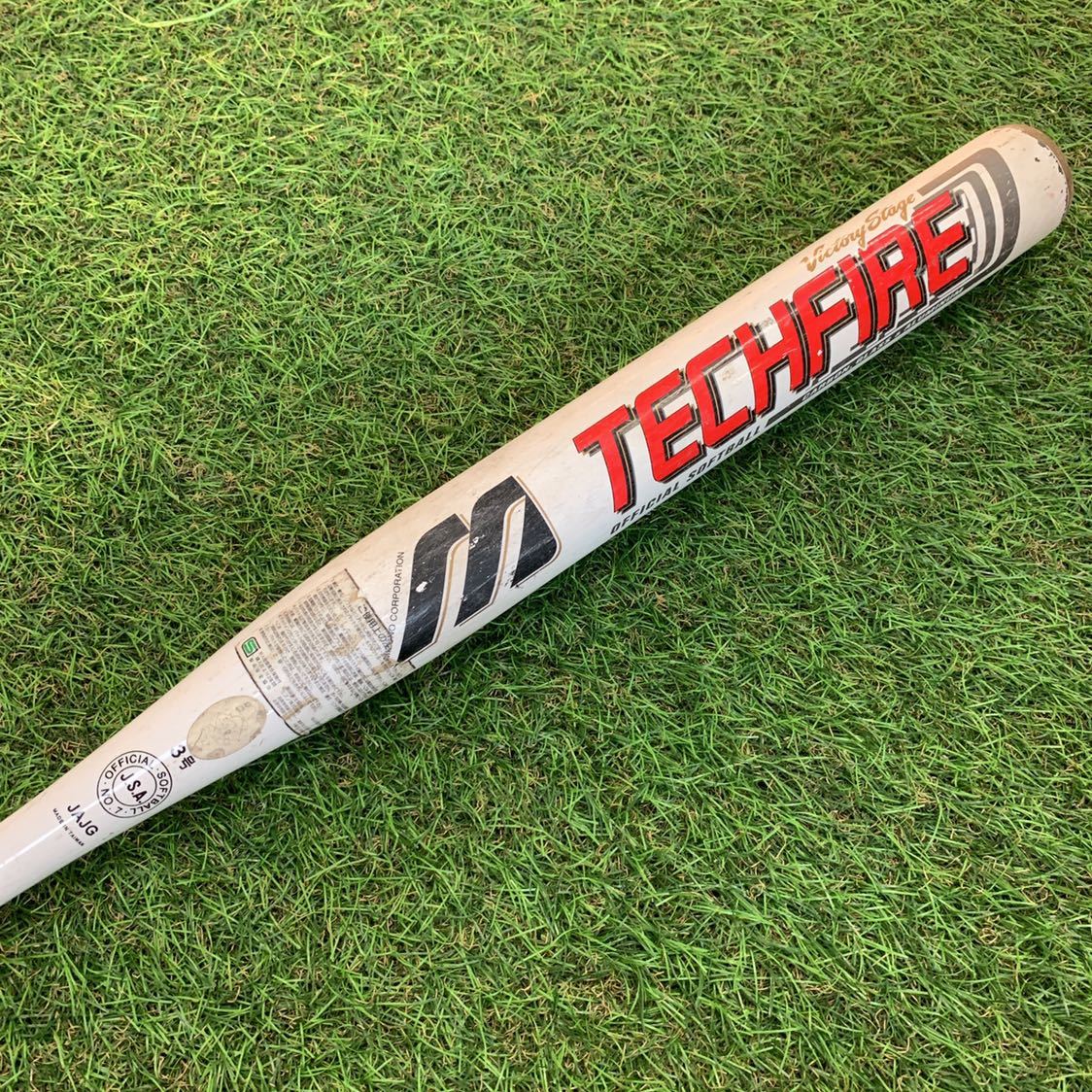 K P8327 Mizuno ミズノ TECHFIRE テックファイヤー ソフトボール 3号 2TP-50340 84cm バット(バット ...