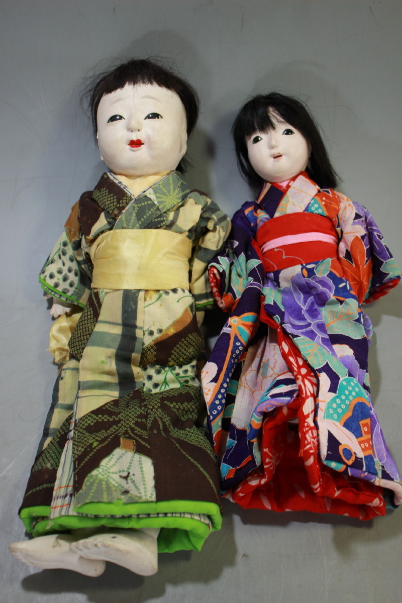 E528 市松人形2点/男の子/女の子/日本人形/雛人形/アンティークドール/抱き人形/41856(市松人形)｜売買されたオークション情報、yahooの商品情報をアーカイブ公開 ...