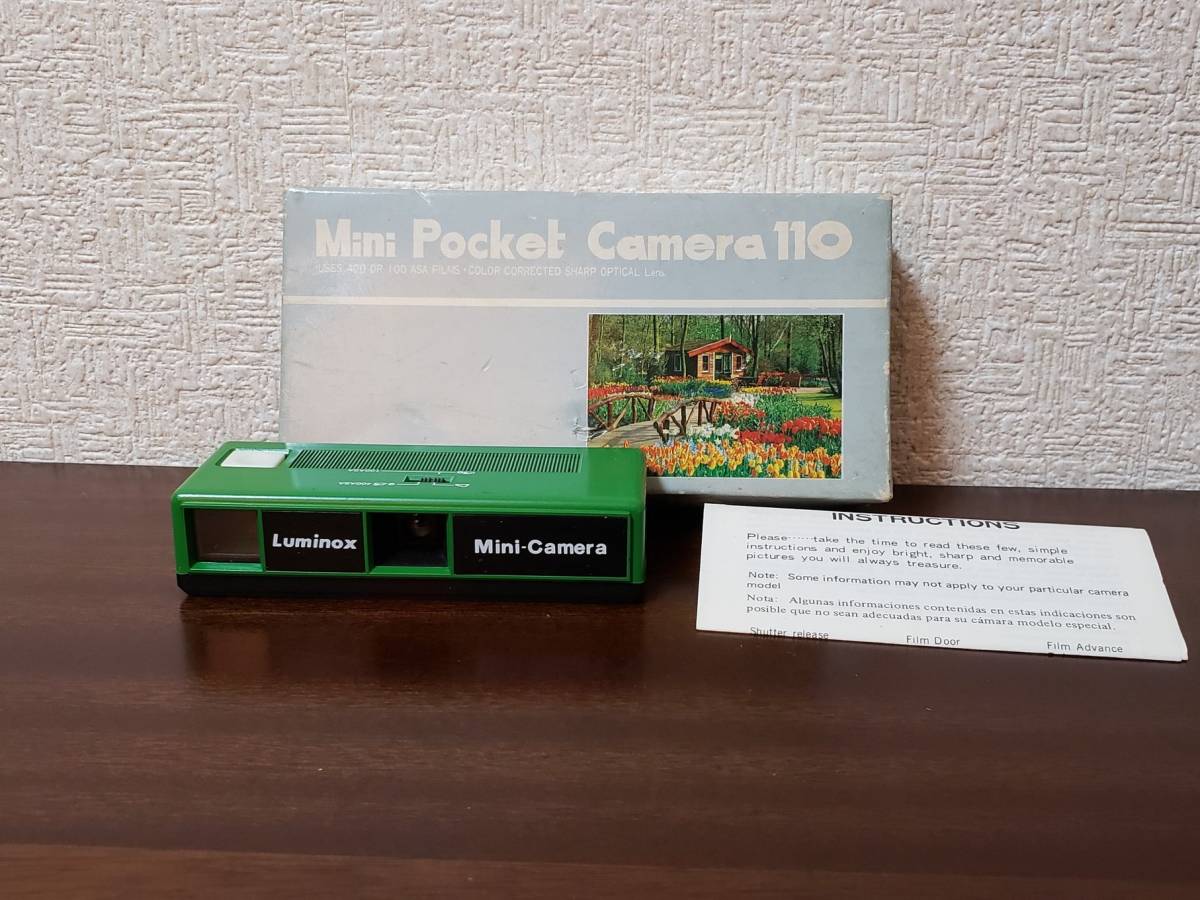 Luminoxルミノックス Mini Pocket Camera 110 Mini-Camera ミニカメラ フィルム ポケットカメラ レア ...