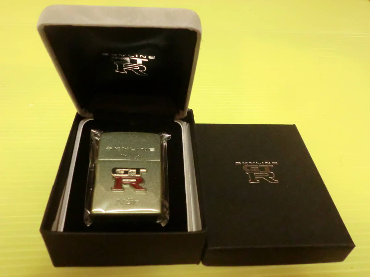 スカイライン GT-R ニュル NUR限定バージョン ジッポ zippo ライター 品 ミレニアムジェイド/ R34 NISSAN ...