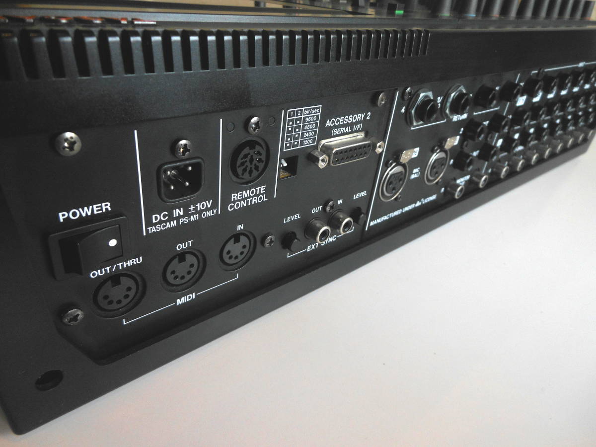 90s カセット MTR TASCAM MIDISTUDIO 644 整備済 動作正常 4ch録音可 純正アダプター 取扱説明書付き ...