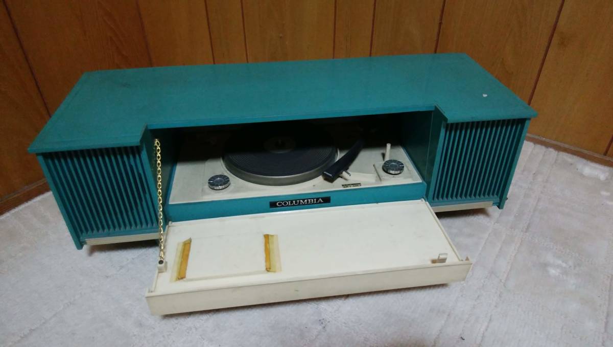 u-5170 昭和レトロ コロンビア/レコードプレイヤー/SOUND PET/#333Mジャンク(オーディオ機器)｜売買されたオークション情報 ...