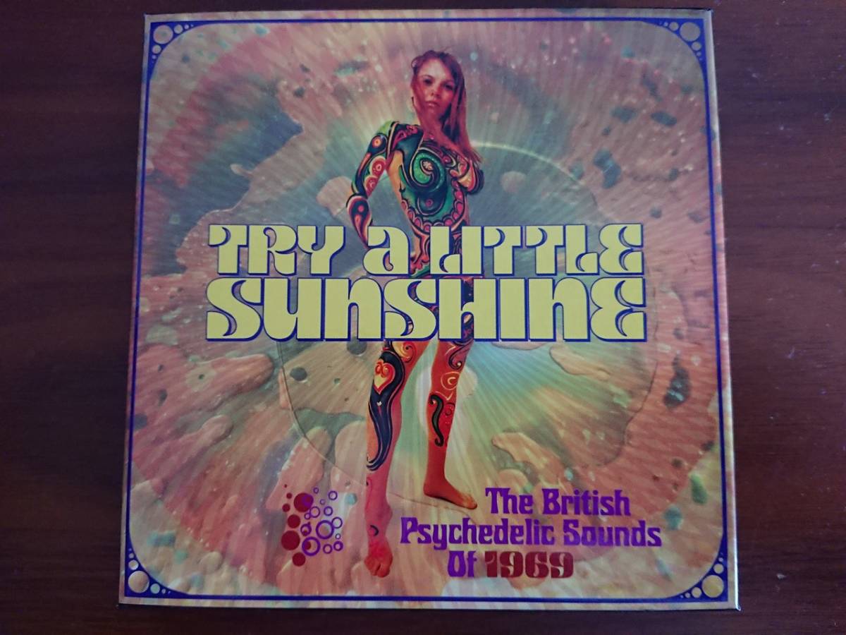 TRY A LITTLE SUNSHINE ~ THE BRITISH PSYCHEDELIC SOUNDS OF 1969: 3CD CLAMSHELL BOXSET CD大量 レア物あり ...