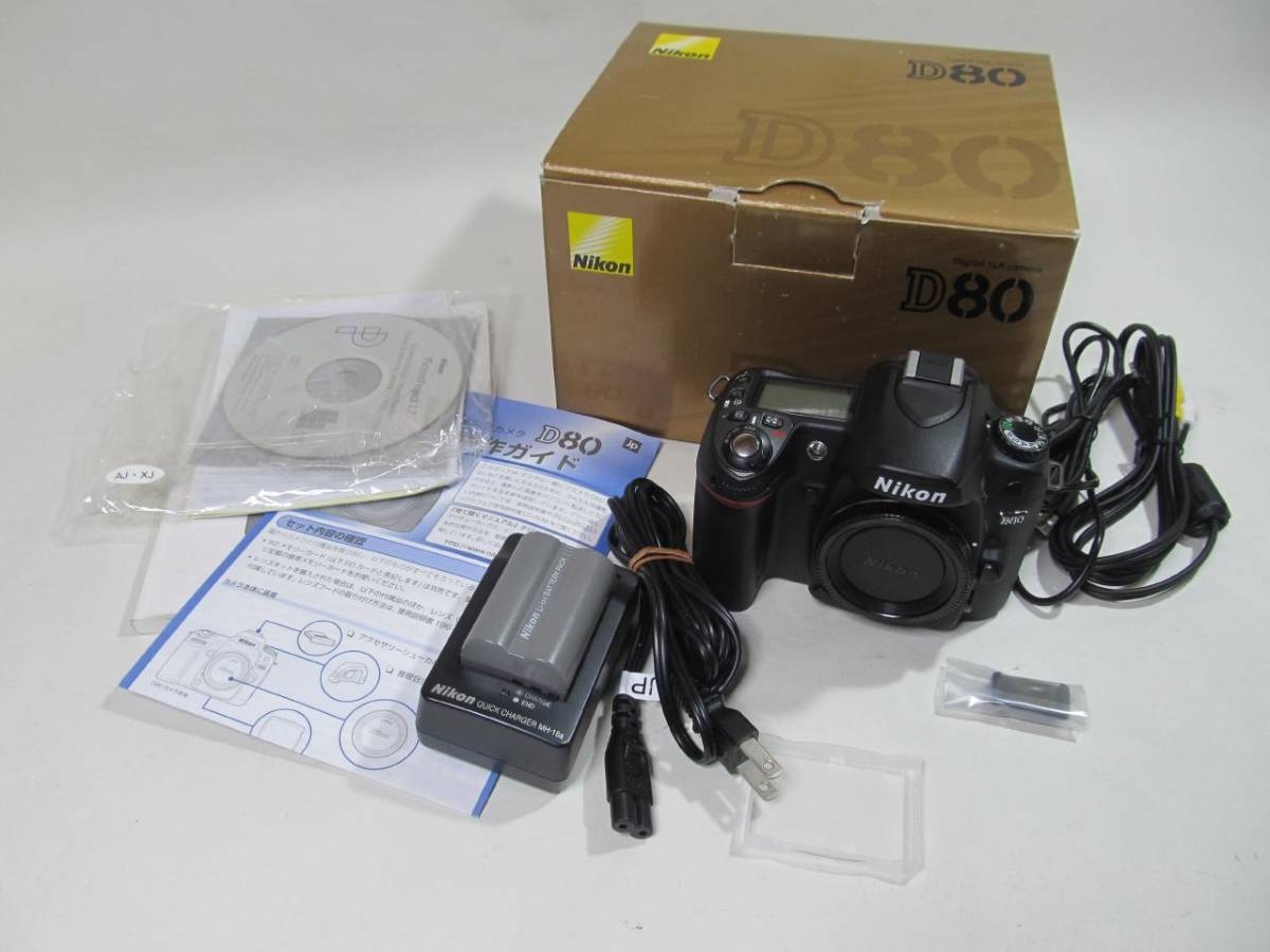 Nikon/ニコン D80(ニコン)｜売買されたオークション情報、yahooの商品情報をアーカイブ公開 - オークファン（aucfan.com）