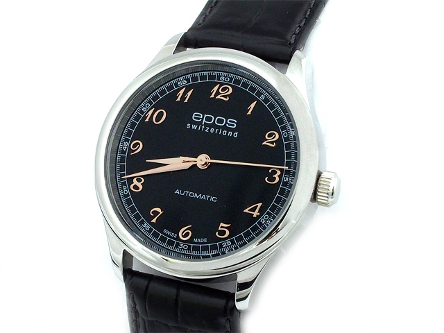富士屋 エポス EPOS エボケーション evocation 3285ABK ブラック文字盤 自動巻 メンズ 腕時計(エポス)｜売買されたオークション情報、yahooの商品情報をアーカイブ公開 ...