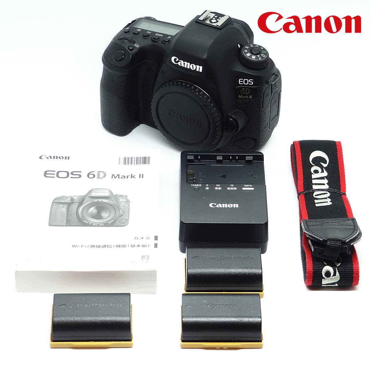 使用少 即発送 CANON EOS 6D Mark II ボディ キャノン イオス 6D2(キヤノン)｜売買されたオークション情報、yahoo ...