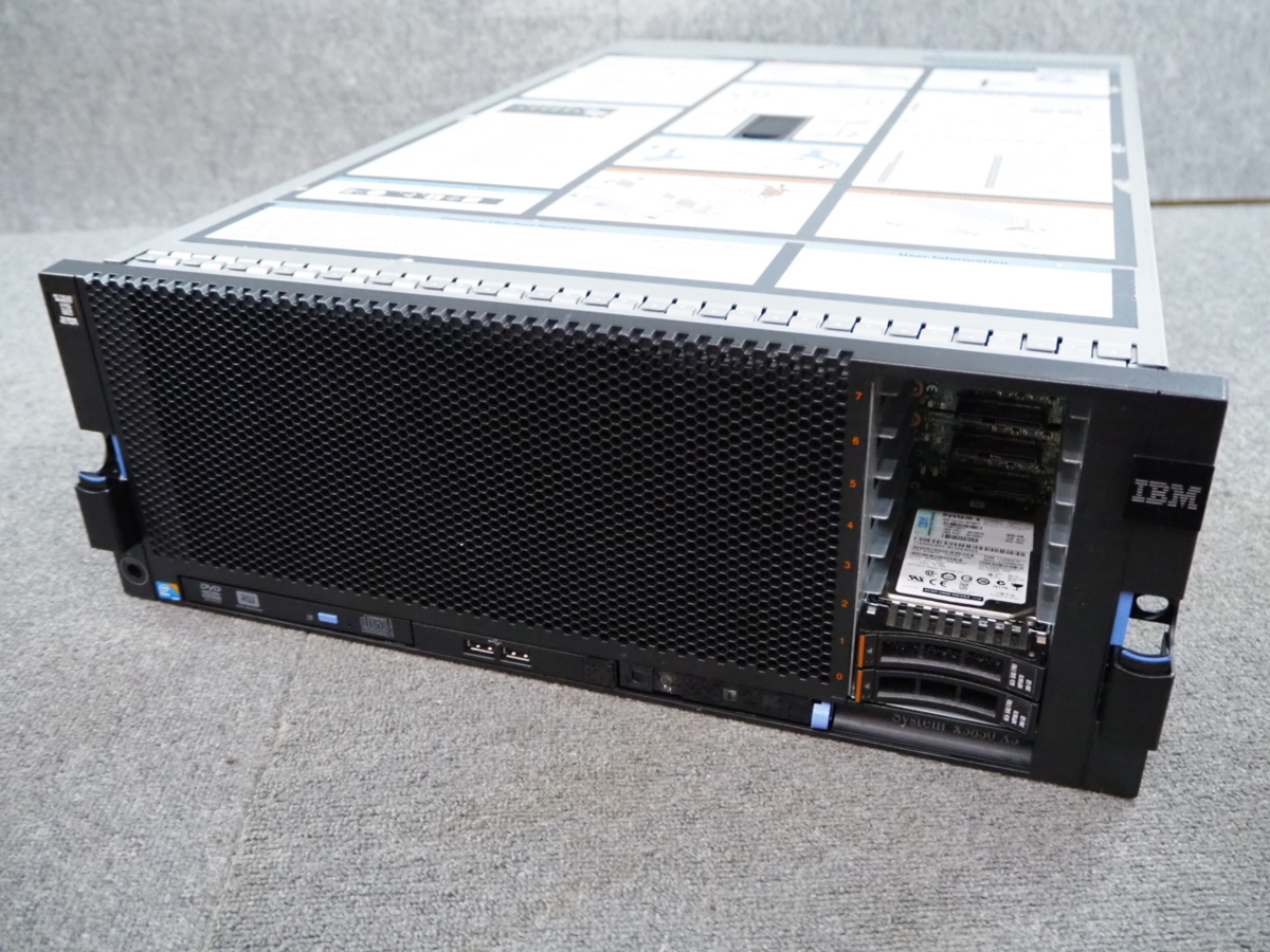 K5 10C×4個搭載 80スレッド IBM System X3850 X5 7143-FT1 10C Xeon E7-8870 2 ...