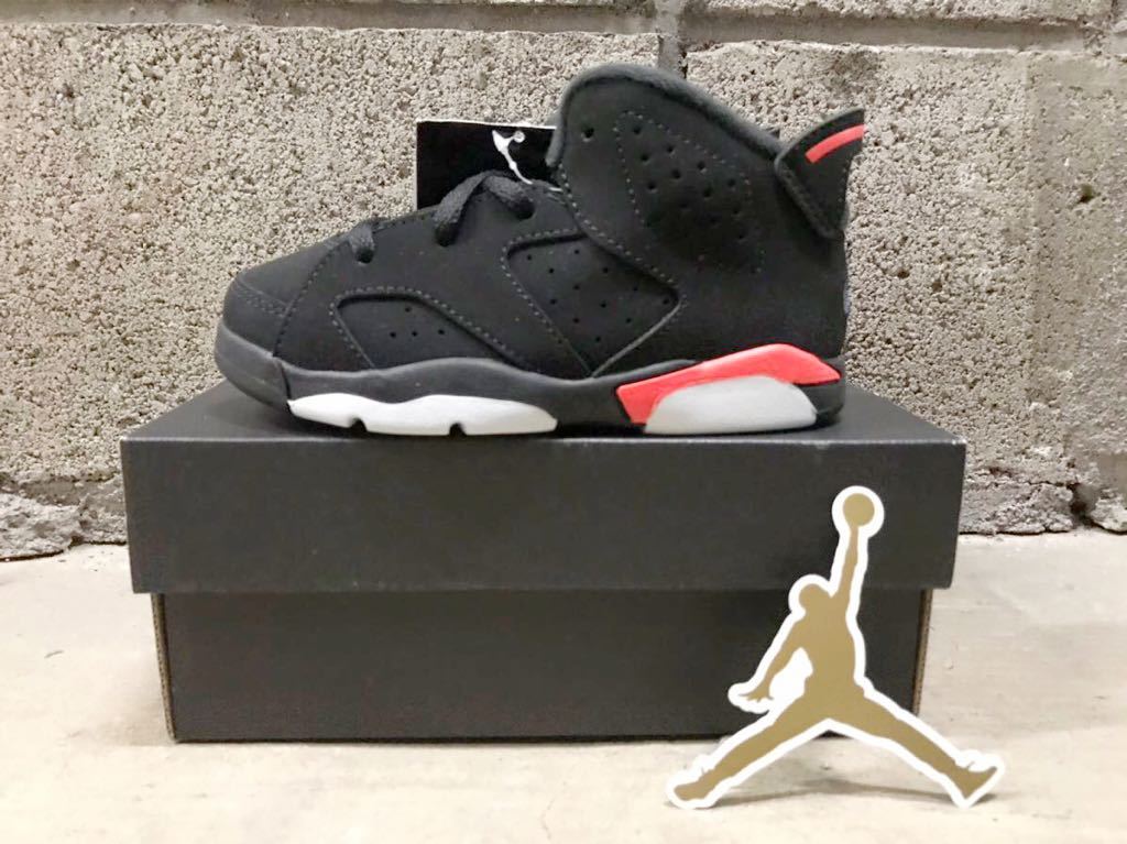 NIKE JORDAN 6 RETRO TD INFRARED 15cm 9C 384667-060 ジョーダン6 インフラレッド キッズサイズ(15cm～)｜売買されたオークション情報 ...