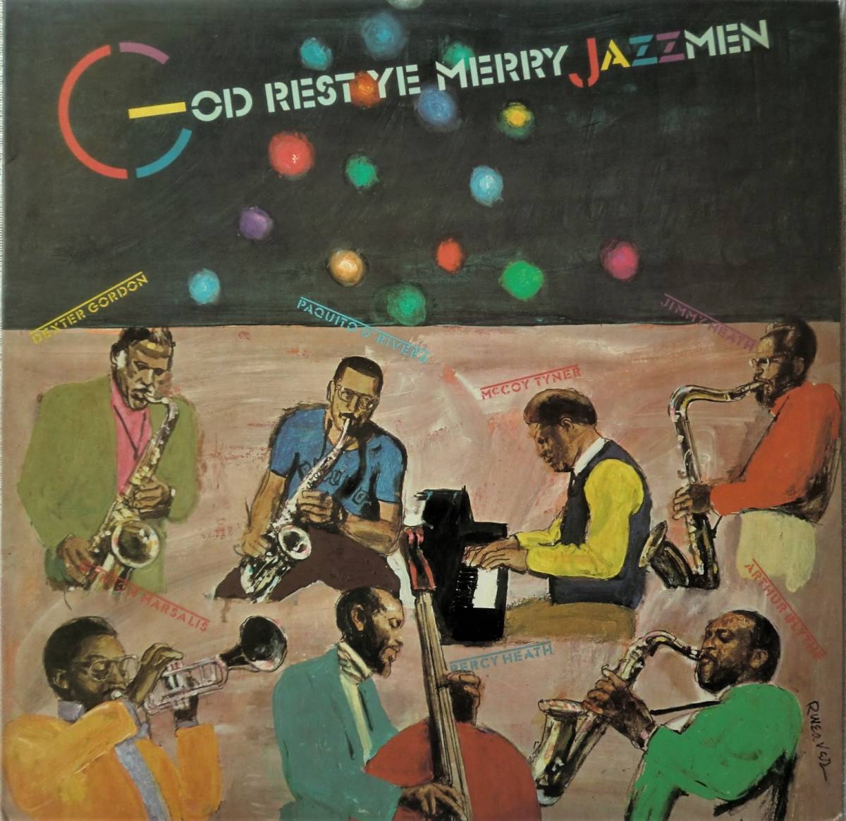 US LP GOD REST YE MERRY JAZZMEN DEXTER GORDON/McCOY TYNER 81'HARD BOP ...