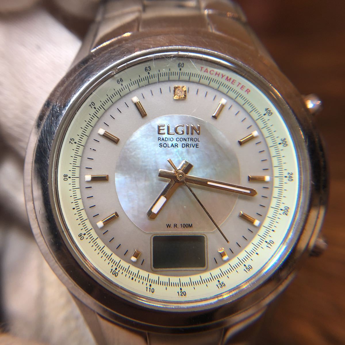 ELGIN エルジン RADIO CONTROL SOLAR DRIVE FK-1375S-AP ソーラー(エルジン)｜売買されたオークション ...