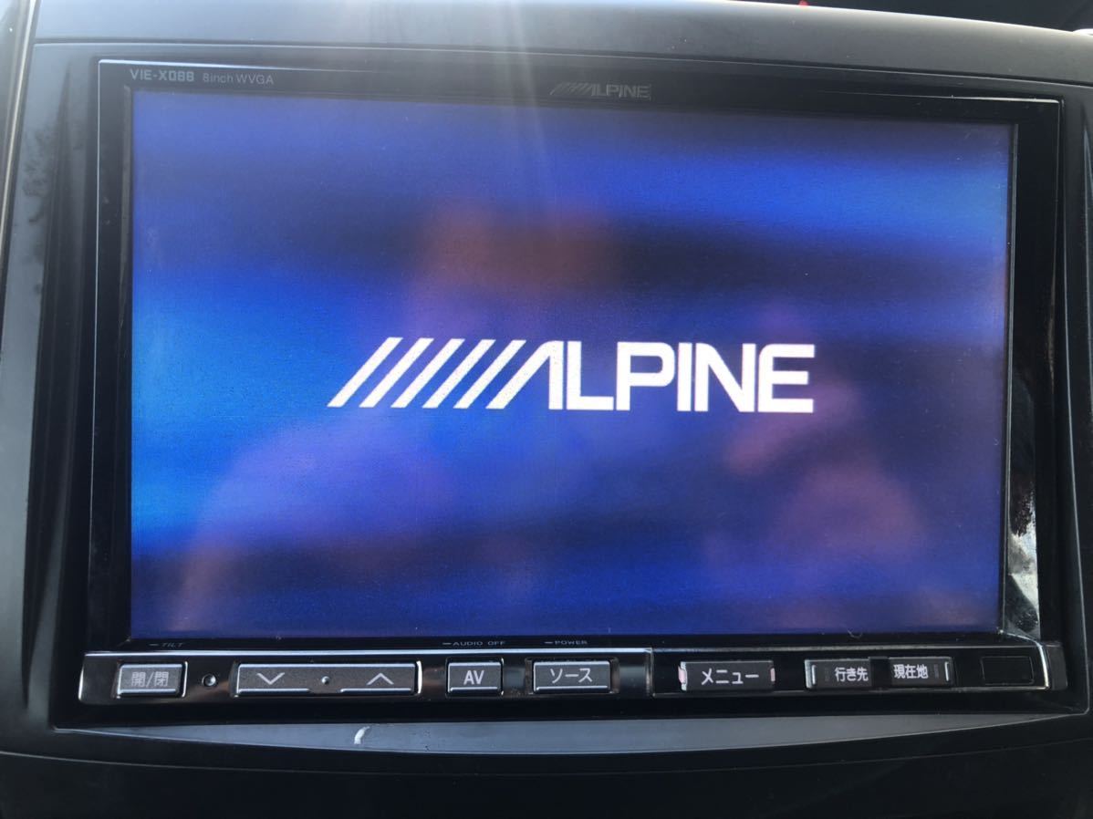 アルパイン VIE-X088フルセグ 8インチHDDナビ(HDDナビ)｜売買されたオークション情報、yahooの商品情報をアーカイブ公開 ...