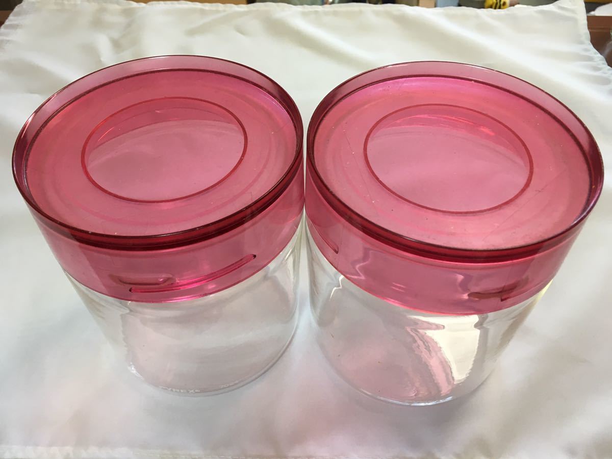 iwaki PYREX 2点セット 耐熱ガラス/1000cc/イワキ/パイレックス/保存容器/ピンク(パイレックス)｜売買されたオークション情報、yahooの商品情報をアーカイブ公開 ...