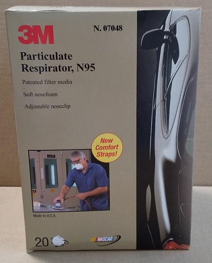 3M N95 07048 マスク 20枚入り 1箱｜マスク