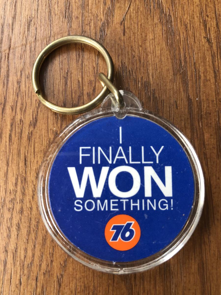 90年代 UNOCAL 76 ウノカル ヴィンテージ ノベルティ キーホルダー オイル 世田谷ベース 所ジョージ ガレージ shell ...