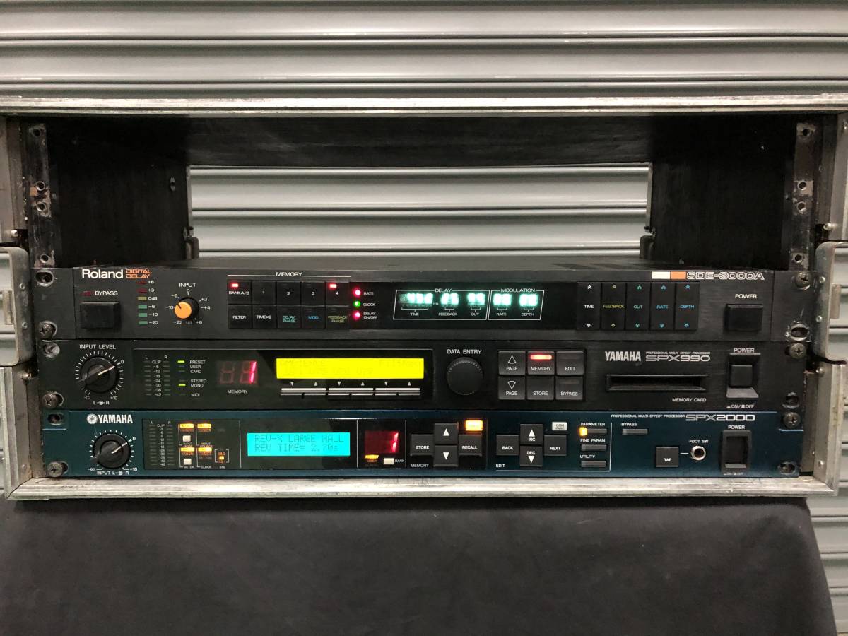 1円スタート ROLAND SDE-3000A YAMAHA SPX-990 YAMAHA SPX-2000 現状渡し(エフェクター)｜売買さ ...