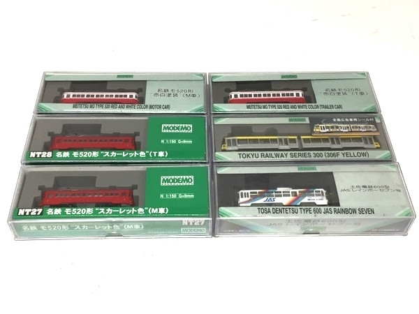 MODEMO NT5 NT17 NT20 NT21 NT27 NT28 6点セット 鉄道模型 Nゲージ ジャンク F4705390(私鉄車輌 ...