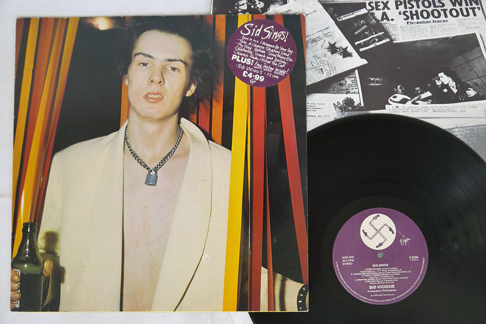 UK ORIGINAL SID VICIOUS/SID SINGS/VIRGIN V2144(S)｜売買されたオークション情報、yahooの商品情報をアーカイブ公開 - オークファン ...