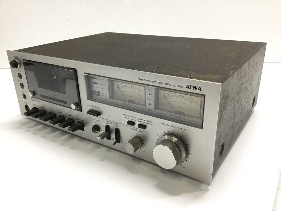 AIWA AD-7400 カセットデッキ 現状品 TK(一般)｜売買されたオークション情報、yahooの商品情報をアーカイブ公開 - オークファン（aucfan.com）