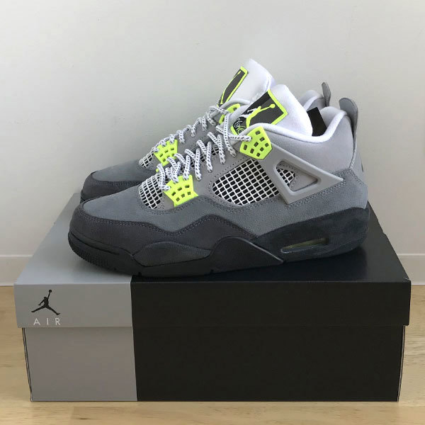 26cm 国内正規品 NIKE AIR JORDAN 4 RETRO SE 95 NEON AJ4 レトロ ネオン AIR MAX ボルト ...