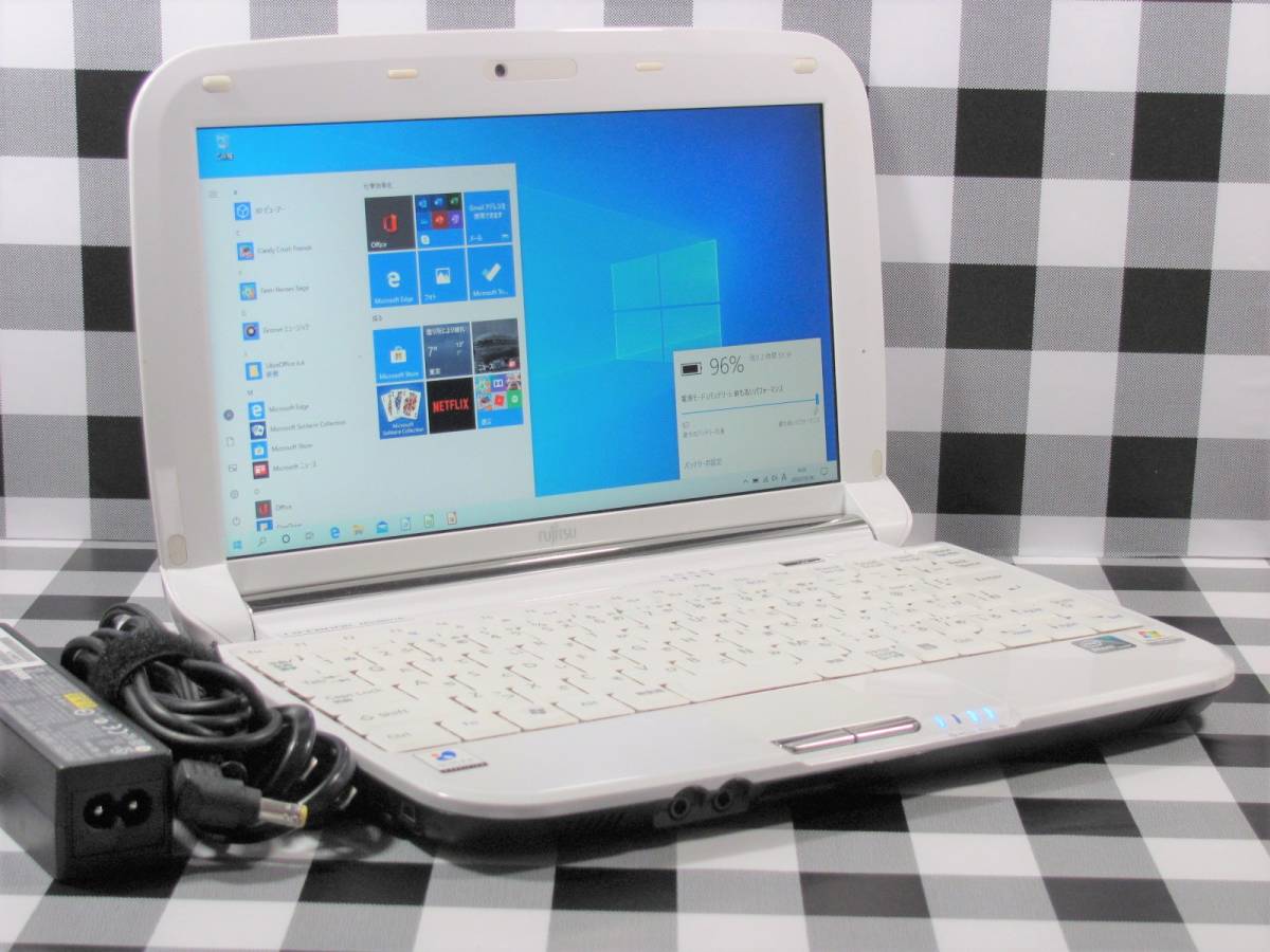 富士通 LIFEBOOK MH380/1A Windows10 HDD500GB メモリ2GB Bluetooth WiMAX 無線LAN搭載 ...