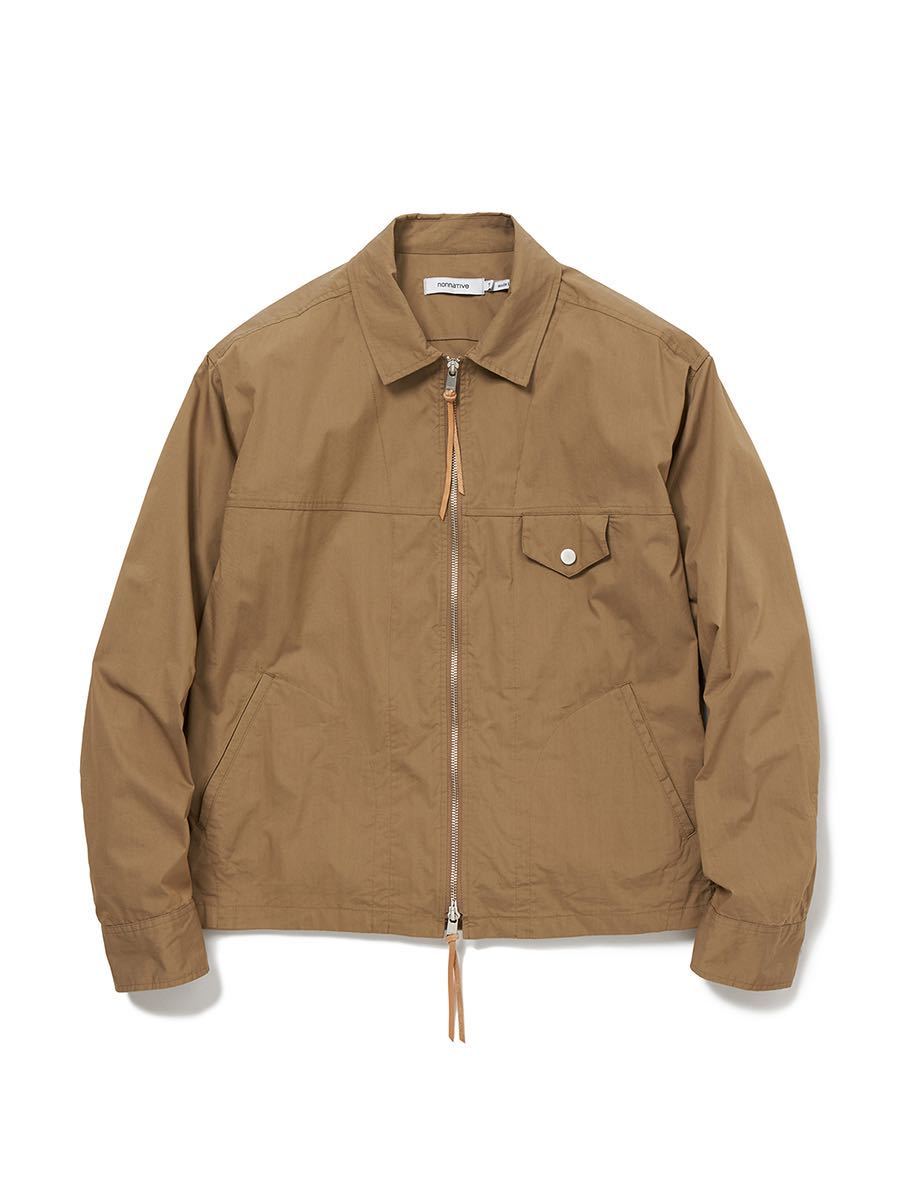 2019SS nonnative RIDER SHIRT JACKET C/P TYPEWRITER STRETCH COOLMAX サイズ1 BEIGE(トップス)｜売買されたオークション ...