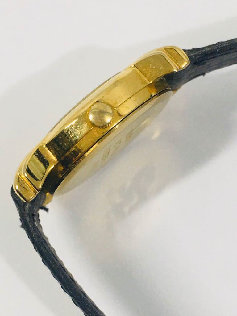 1円 ダンビル dunhill 14金 クォーツ腕時計 稼働中 文字盤白 レディース used 14CT- GOLD(ダンヒル)｜売買された ...