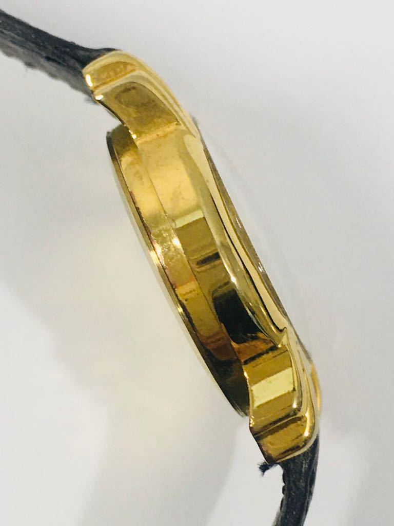 1円 ダンビル dunhill 14金 クォーツ腕時計 稼働中 文字盤白 レディース used 14CT- GOLD(ダンヒル)｜売買された ...