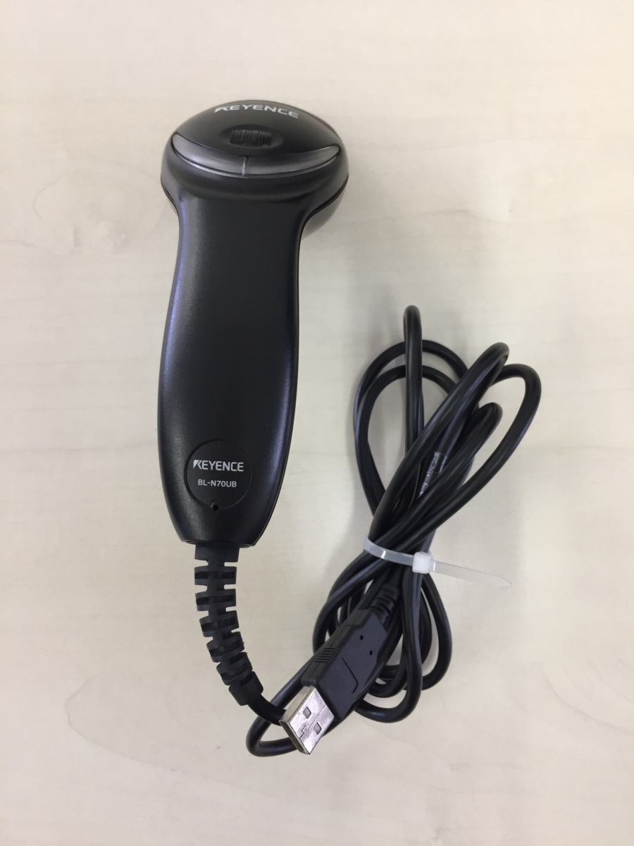 HD1507J 品 KEYENCE BL-N70UB ハンディバーコードリーダ BL-N70シリーズ 軽量 小型レーザ式ハンディバーコード ...
