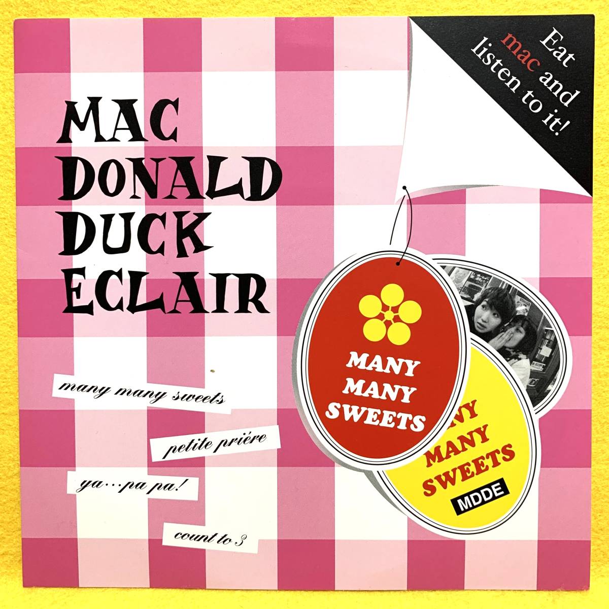 EP MAC DONALD DUCK ECLAIR MANY MANY SWEETS '99 レコード(ジャパニーズポップス)｜売買されたオークション情報、yahooの商品情報をアーカイブ公開 ...