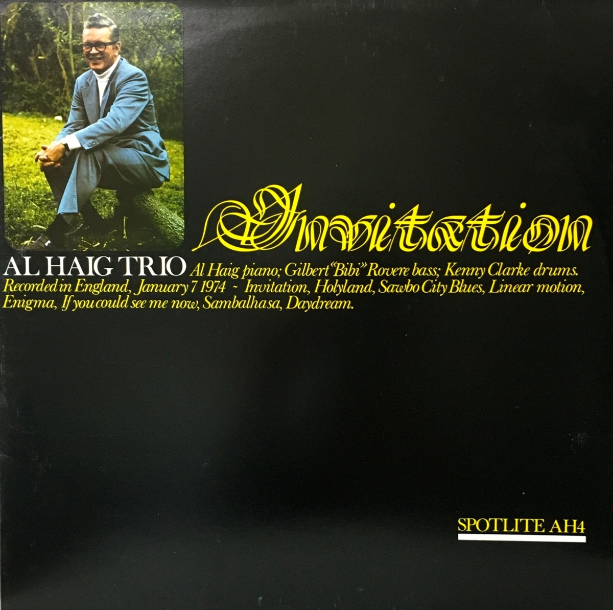 JAZZ LP/UK ORIG.美盤/AL HAIG TRIO/INVITATION/L-2450(ジャズ一般)｜売買されたオークション情報 ...
