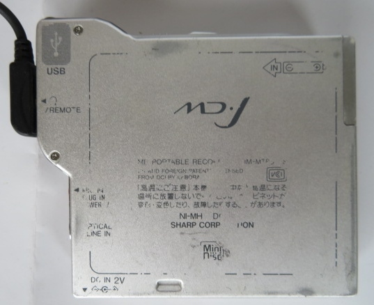 品/録音機能未確認/バッテリー無 シャープ SHARP Net MD 対応 ポータブルMDレコーダ IM-MT880-S 使用したMD11枚付き(録音、再生)｜売買されたオークション情報 ...