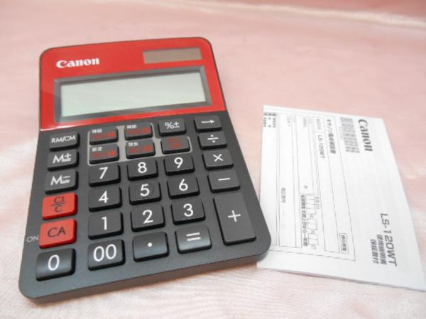3 1A CASIO/カシオ電卓 黒 税率キー LS-120WT-BK/ TW m5x(カシオ)｜売買されたオークション情報、yahooの商品 ...