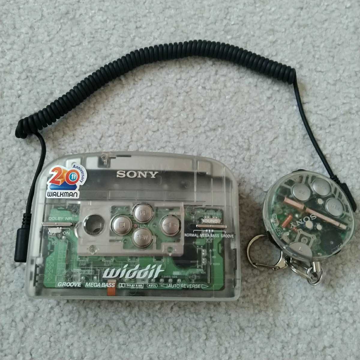 レア商品20周年記念 SONY WM-FK5 カセットプレーヤー widdit ウォークマン ジャンク品(再生専用)｜売買されたオークション ...