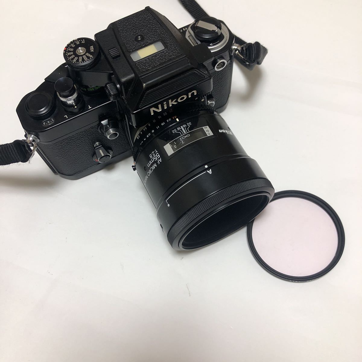 Nikon ニコン F2 AS フォトミック 一眼レフ+ Nikon AF MACRO 55mm F2.8(ニコン)｜売買されたオークション ...